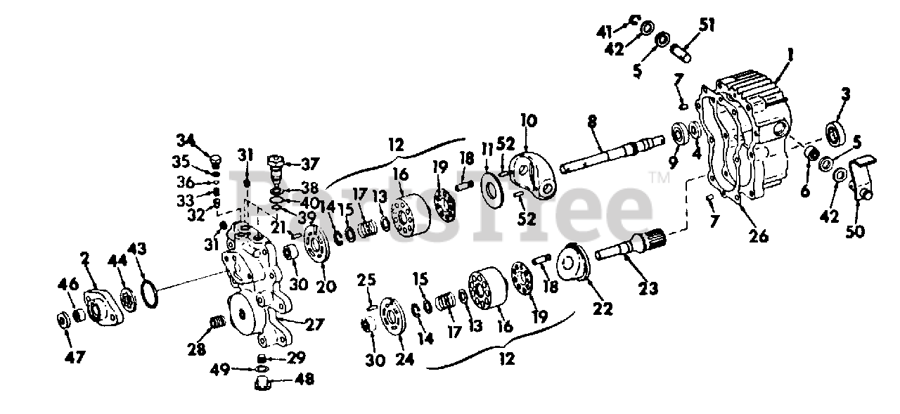 Cub Cadet 982 (142-982-100) - Cub Cadet Super Garden Tractor ...