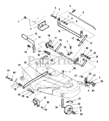 Simplicity 1692875 - Simplicity 38" Mower Deck Parts Lookup with ...