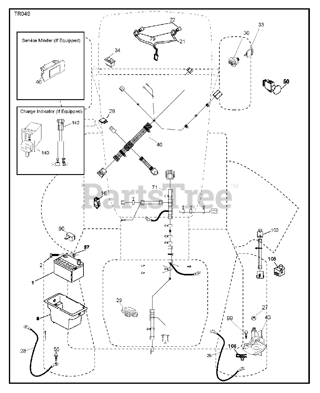 Husqvarna YTH 24V54 (960430259-00) - Husqvarna 54" Yard Tractor (2017 ...