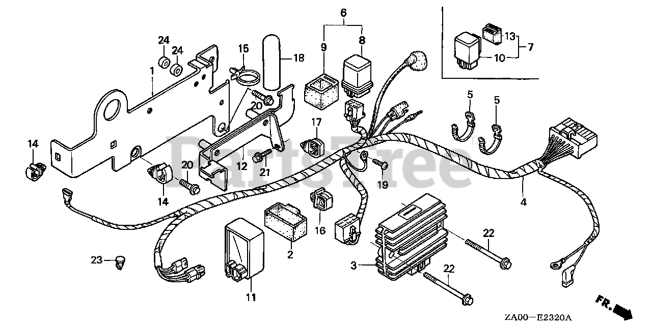 Honda GX360 K1 DD/A (GA01) - Honda Engine, Made in Japan (SN: GA01 ...