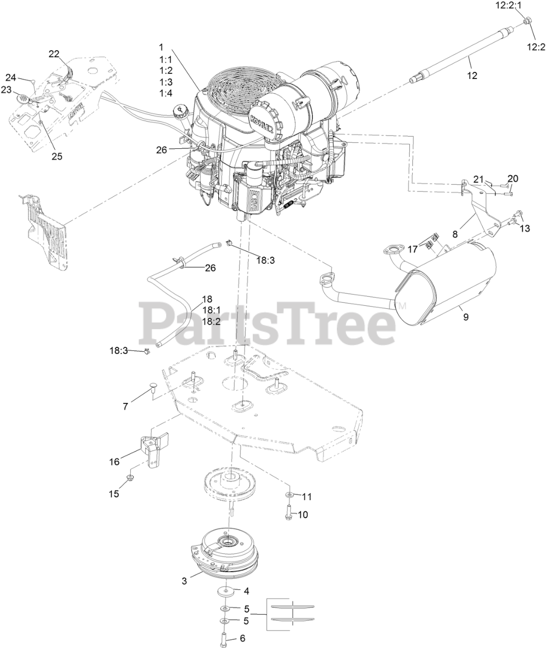 Exmark LZE742GKC604A3 - Exmark 60" Lazer Z E-Series Zero-Turn Mower ...