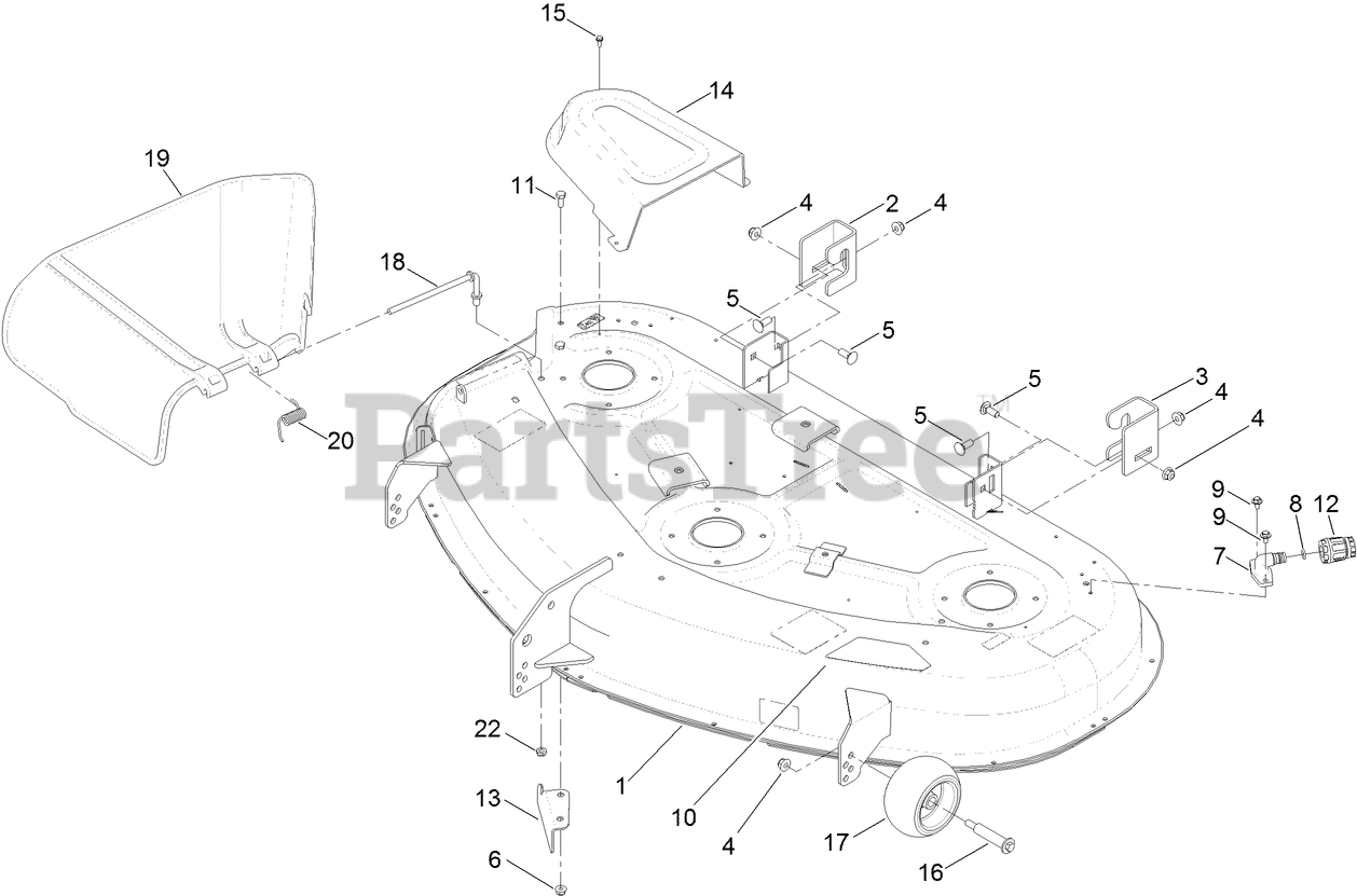 Toro 74631 (SS 5000) - Toro 50" TimeCutter Zero-Turn Mower (SN ...
