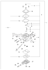 Echo CS-3000 - Echo Chainsaw (SN: 20001001 - 20999999) Parts Lookup ...