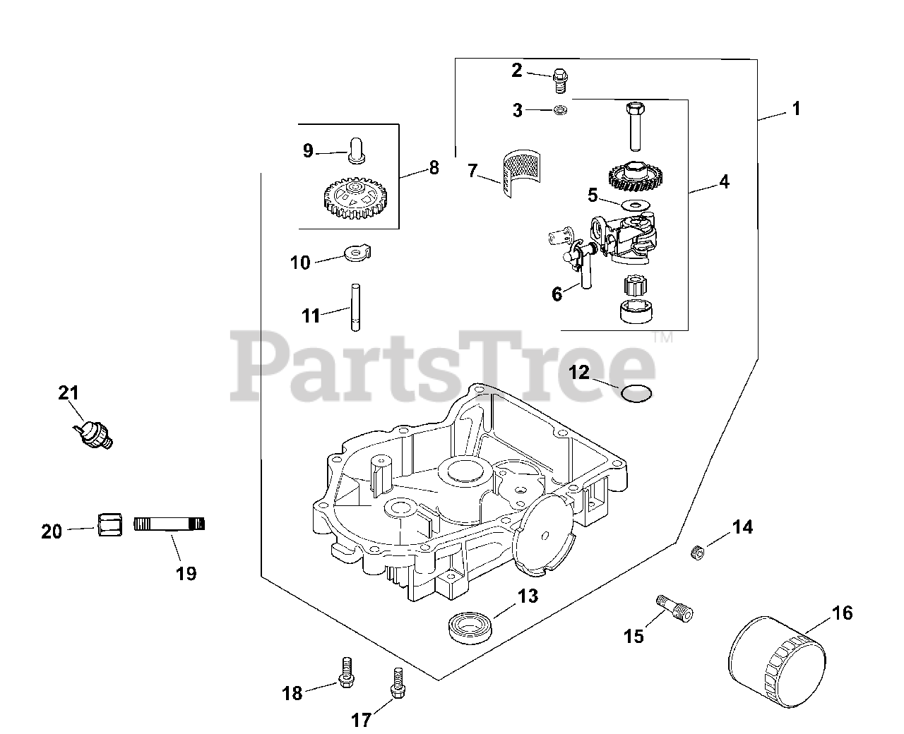 Kohler CV17-72513 - Kohler Command PRO Engine, Made for Kubota, 17hp ...