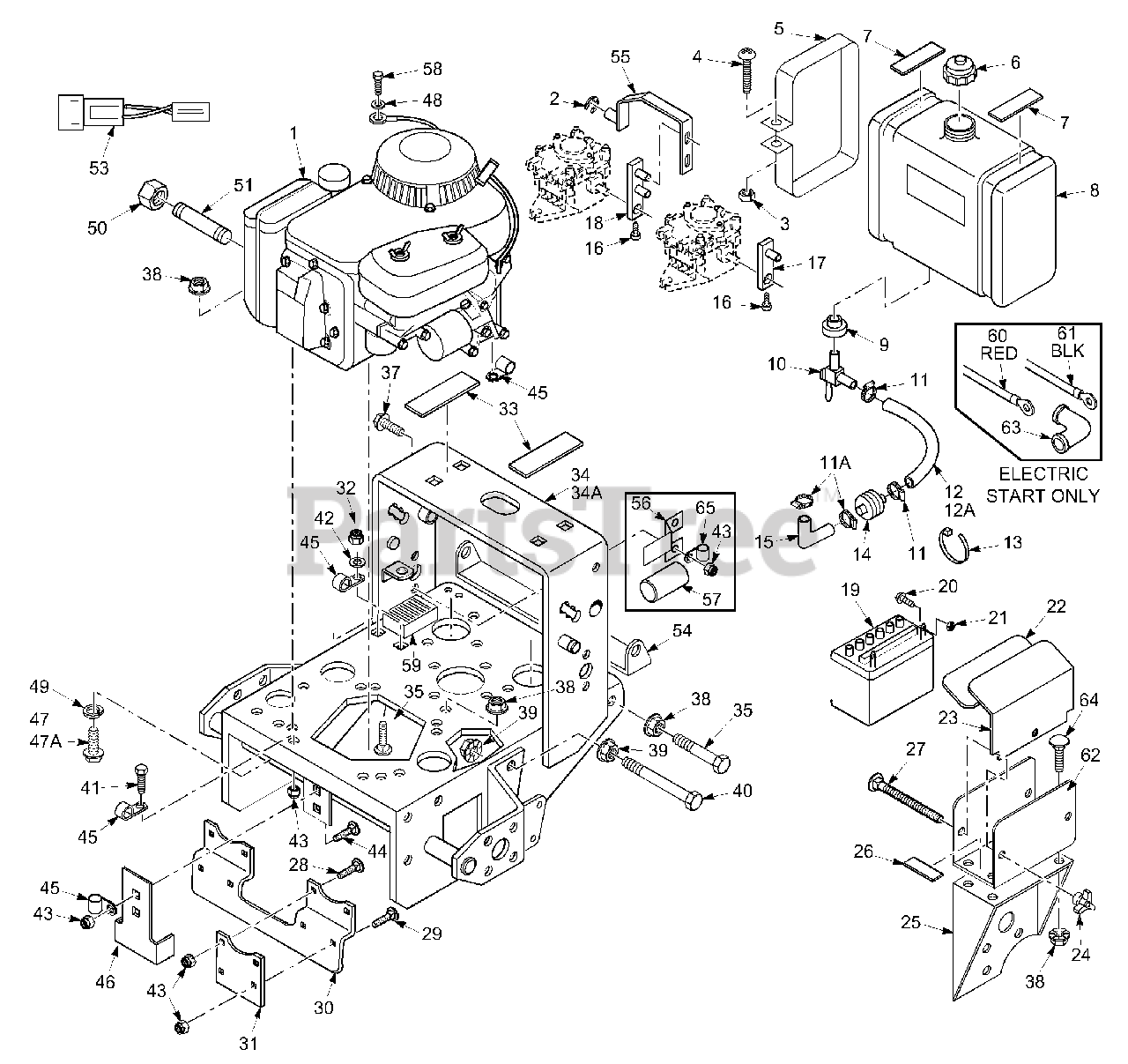 Scag SWZ-21KAE - Scag Walk-Behind Mower, 21hp Kawasaki (SN: 6300001 ...