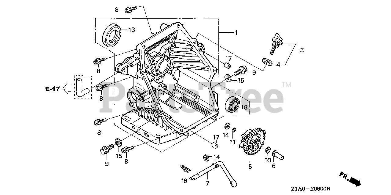 Honda GC190 A VXA (GCAAA) - Honda Engine, Made in USA (SN: GCAAA ...