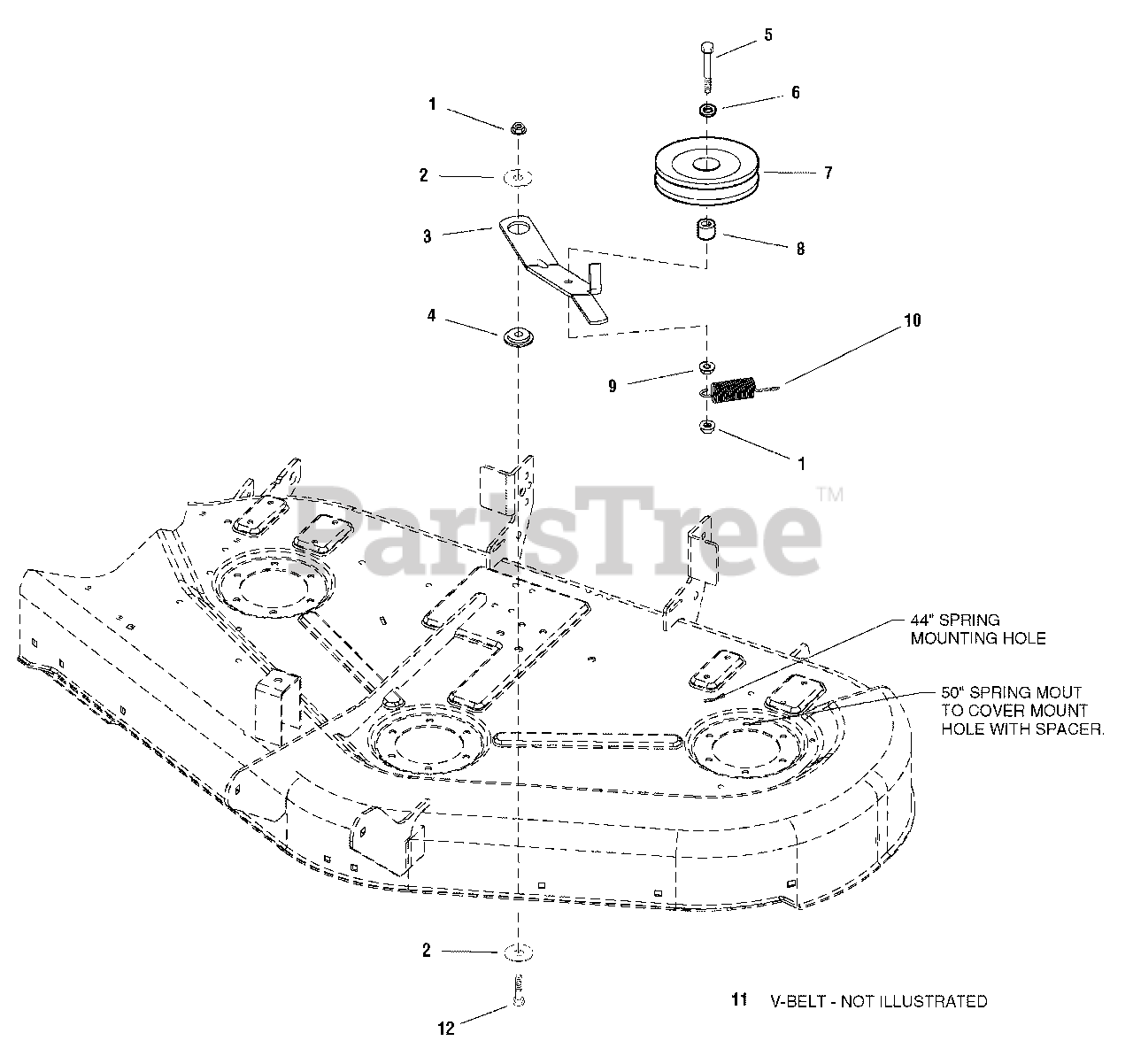 Massey Ferguson MF 2522 (2690967) - Massey Ferguson 44" Lawn Tractor ...