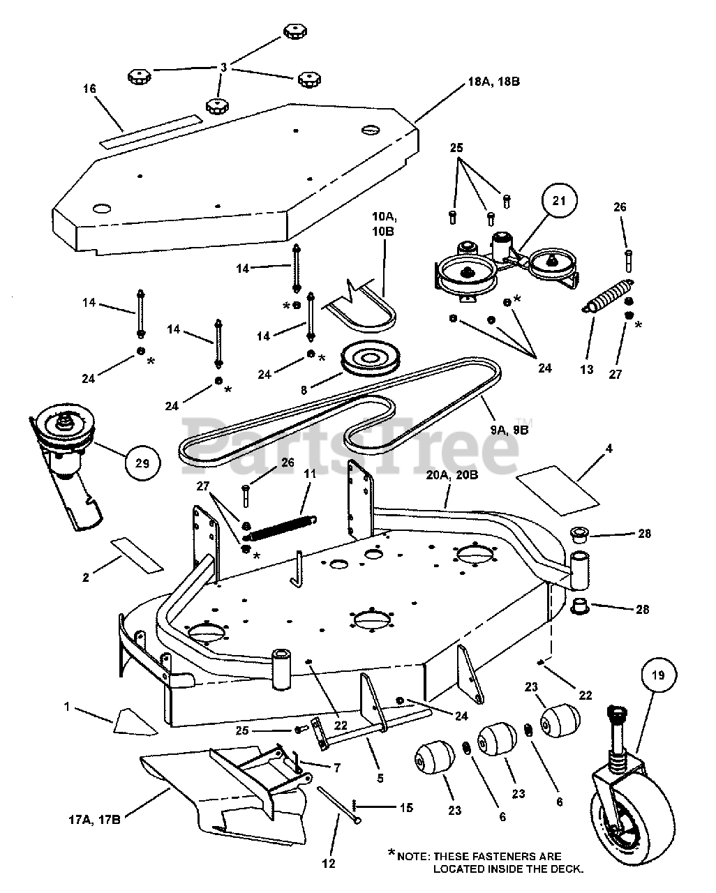 Snapper SPLH 141KH - Snapper Walk-Behind Mower, 14hp 48" & 52" MOWER ...