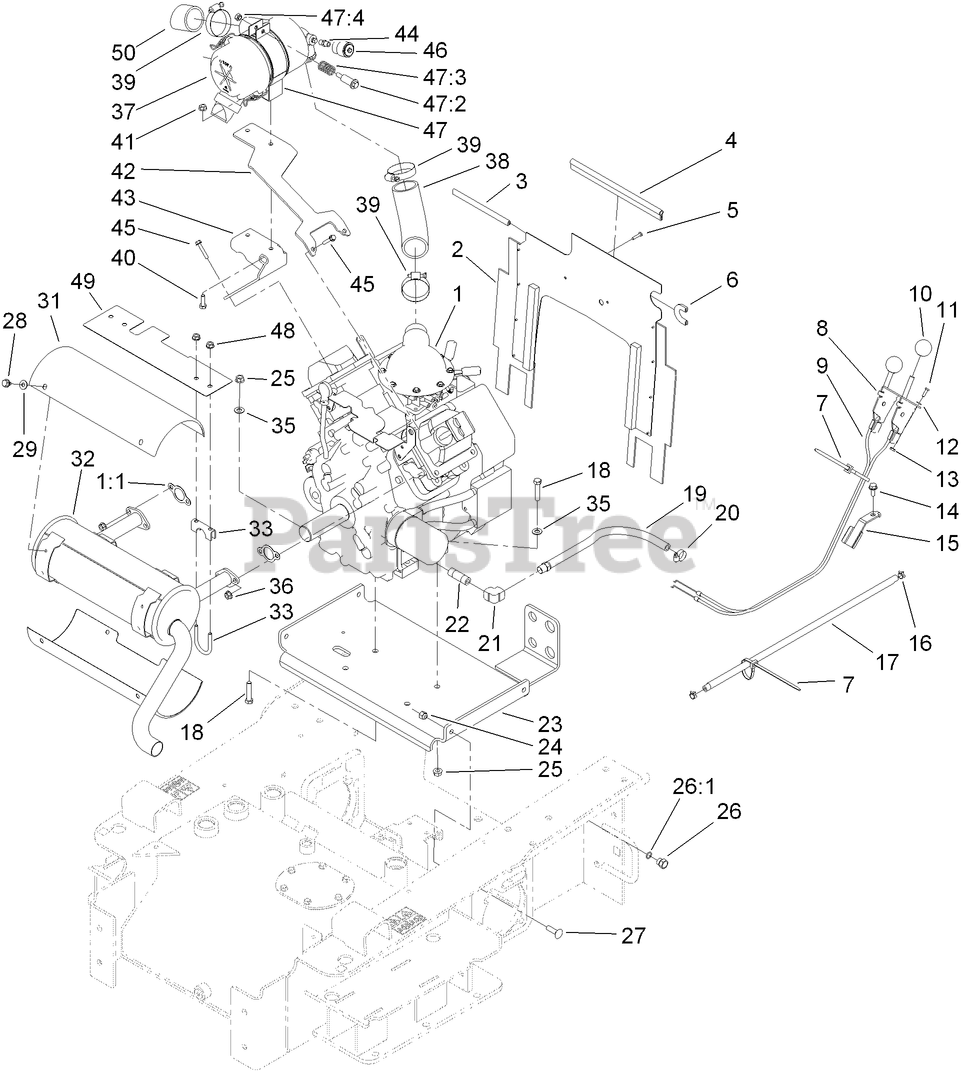 Toro 22321 G (TX 427) - Toro Dingo Compact Utility Loader (SN ...