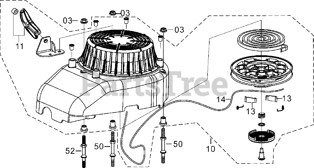Subaru Robin EA190VS5010 (EA190V) - Subaru Robin Engine 500 Cooling ...