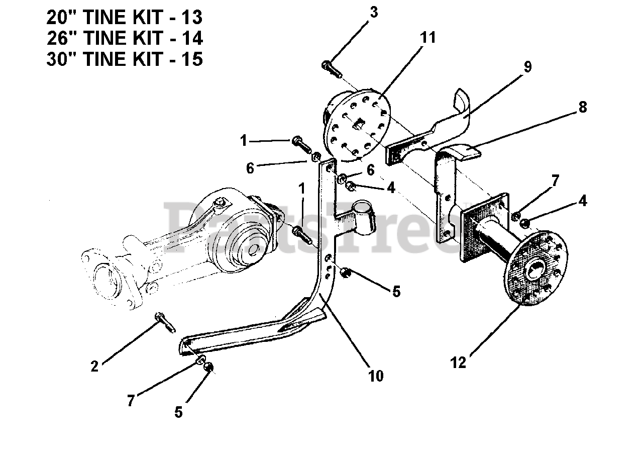BCS America Tiller - BCS America Spline Shaft PTO Rotary Tiller ...
