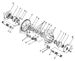 Simplicity 9020 (1690072) - Simplicity Power Max Garden Tractor, 19.5hp ...
