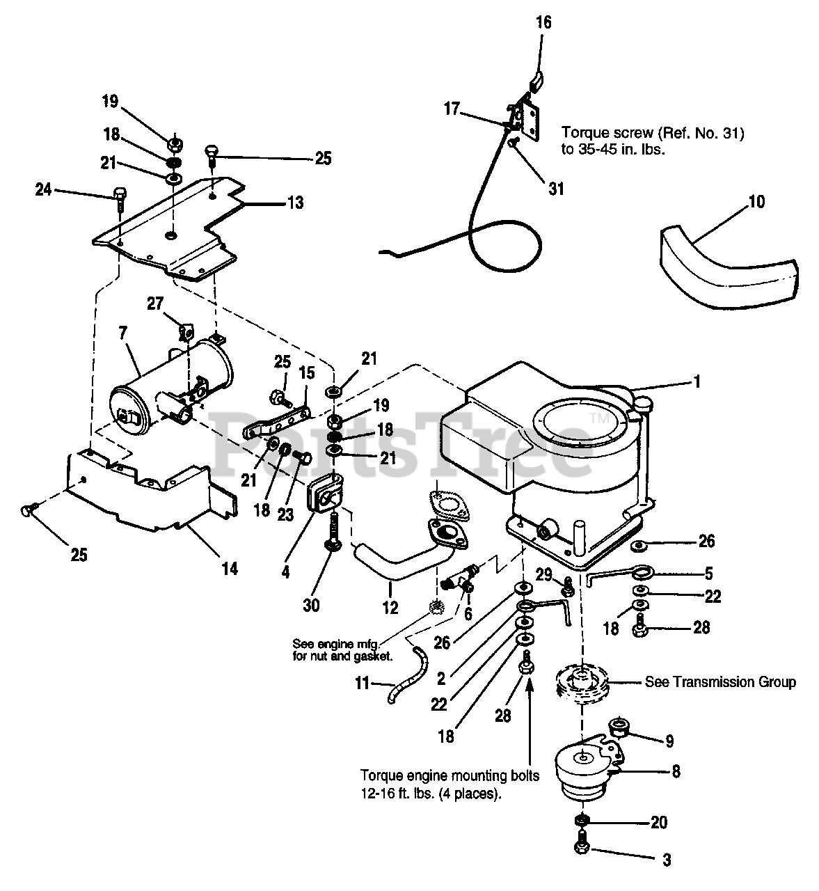 Simplicity 1692552 - Simplicity Coronet 34" Rear-Engine Riding Mower ...