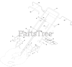 Toro 20339 - Toro 22" Recycler Walk-Behind Mower with SmartStow (SN ...