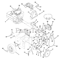 Ariens 932104 (ST 8524 LE) - Ariens 24" Snow Blower, 8.5hp Tecumseh (SN ...