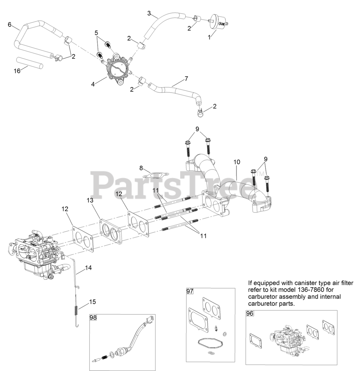 Toro 75212 - Toro 54" TimeCutter HD MyRide Zero-Turn Mower (SN ...