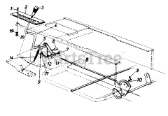 Turf Power 134M673G095 - Turf Power Lawn Tractor (1994) (Cenex) Parts ...