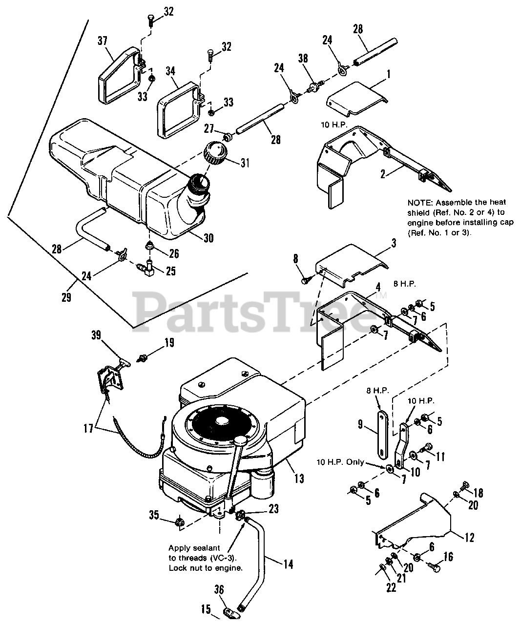 Simplicity 3110 E (1691537) - Simplicity Rear-Engine Riding Mower ...