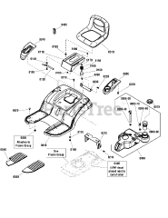 Snapper SPX 2246 (2691344-00) - Snapper LT150 Series 46" Lawn Tractor ...