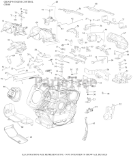 Kohler CH440-3270 - Kohler Command PRO Engine, Basic Version, 14hp, 10 ...