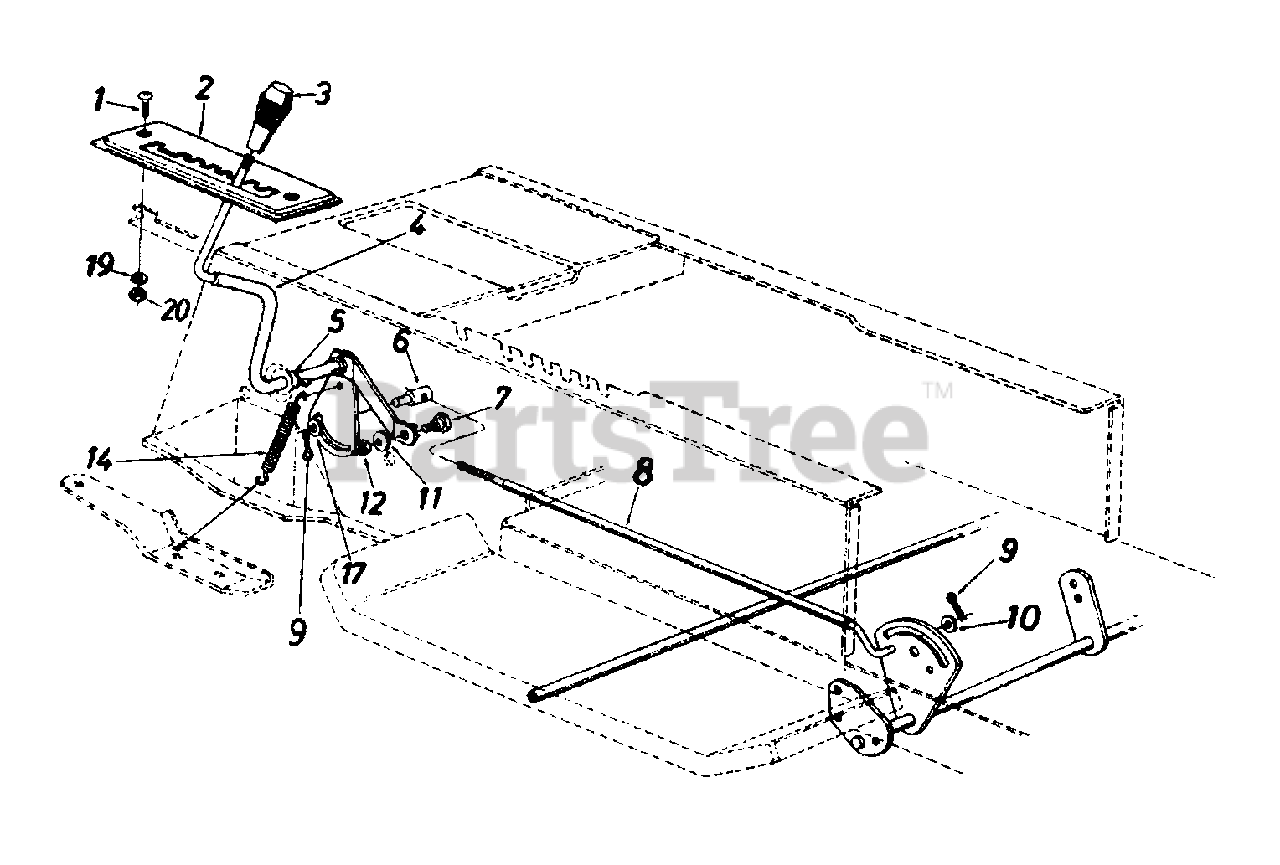 Yard Machines 13AO665G302 - Yard Machines Lawn Tractor (1997) (Builder ...