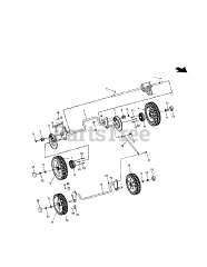 John Deere JS25 (7800196) - John Deere 21" Walk-Behind Mower (2009 ...