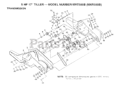 Maxim MX R500 B - Maxim Tiller Parts Lookup with Diagrams | PartsTree