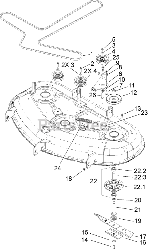 Toro 74399 (Z 5020) - Toro 50" TimeCutter Zero-Turn Mower (SN ...