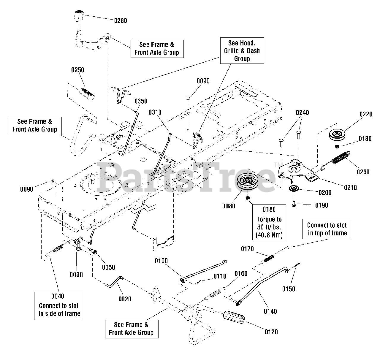 Snapper SPX 2352 (2691022-01) - Snapper LT150 Series 52" Lawn Tractor ...
