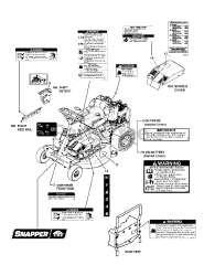 Snapper 2812524BVE (7800785) - Snapper 28" Rear-Engine Riding Mower, 12 ...