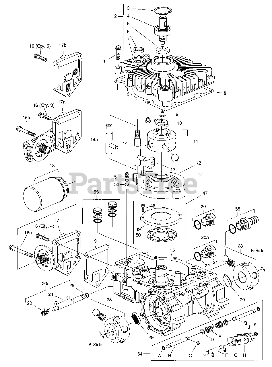 Exmark FMD52 - Exmark 52" Turf Ranger Front Mount Mower (SN: 060000 ...