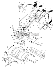 Wizard MTD4109A88 (218-430-098) - Wizard Tiller (1988) (Western Auto ...