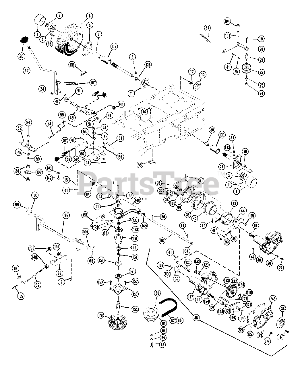 Ariens 927008 (RM 1032 E) - Ariens 32" Rear-Engine Rider, 10hp Tecumseh ...
