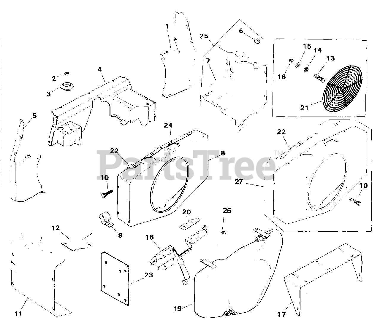 Kohler M20-49500 - Kohler Magnum Engine, Basic Version, 20hp, 14.9kW ...