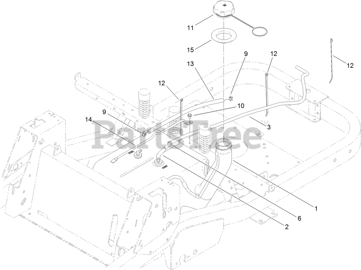 Toro 74841 (ZX 4820) - Toro 48" Titan Zero-Turn Mower (SN: 312000001 ...
