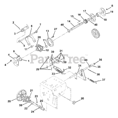 Ariens 932037 (ST 724 E) - Ariens 24" Snow Blower, 7hp Tecumseh (SN ...
