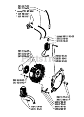 Husqvarna 61 - Husqvarna Chainsaw (1981-02) Parts Lookup with Diagrams ...