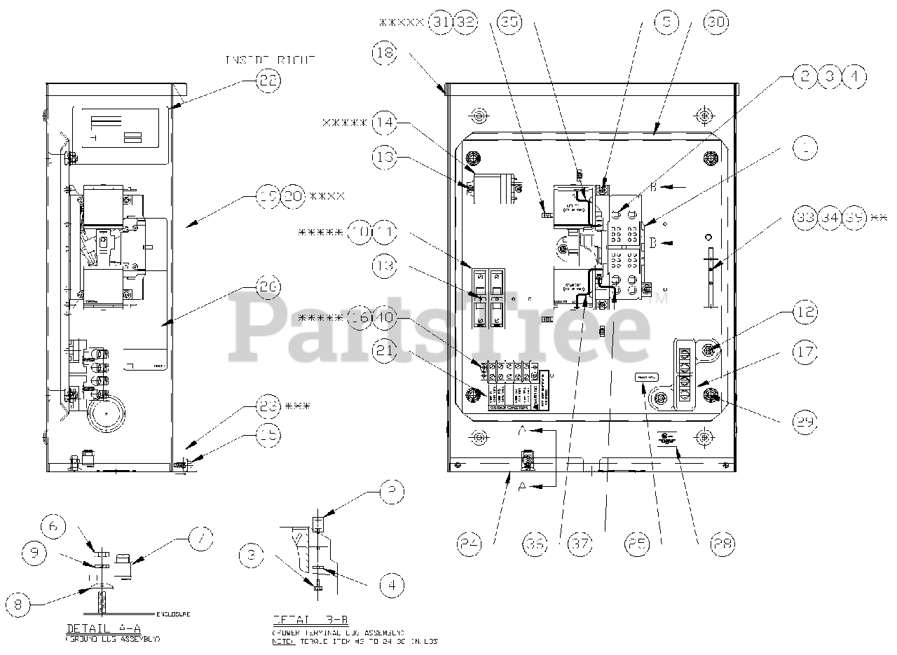 Generac RTSN100A3 - Generac Power Transfer Switch (SN: 4169688 ...