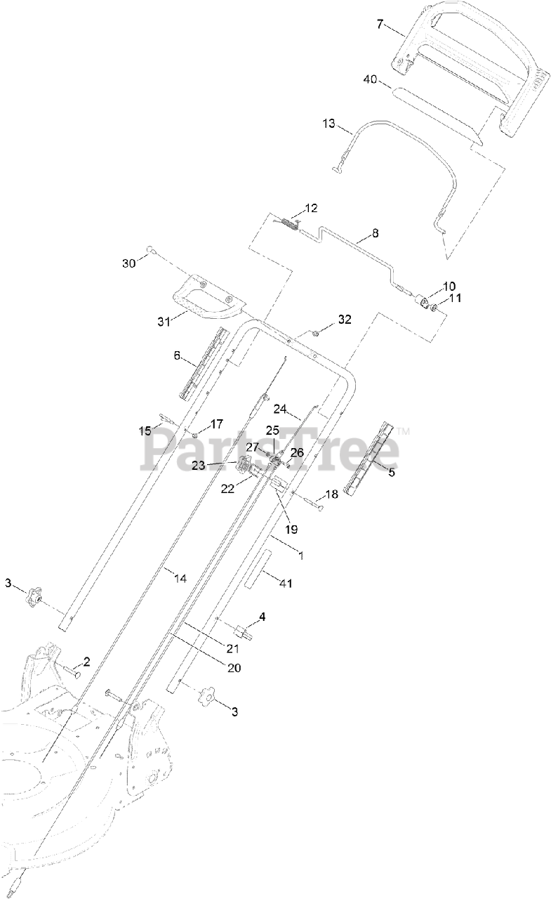 Toro 20353 - Toro 22" Recycler Walk-Behind Mower (SN: 315000001 ...