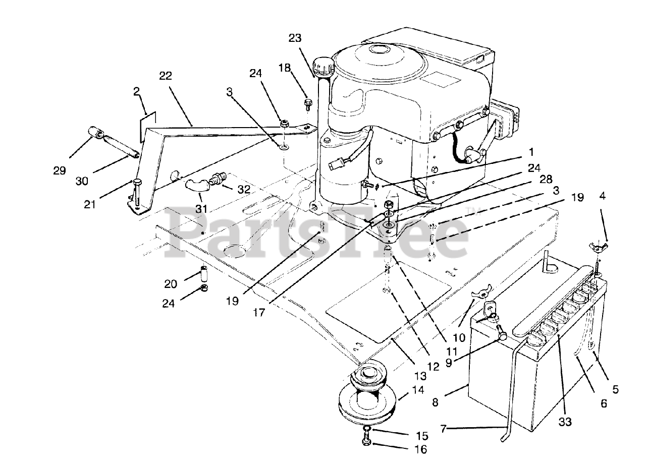 Toro 70040 (8-25) - Toro Rear-Engine Riding Mower (SN: 059000001 ...