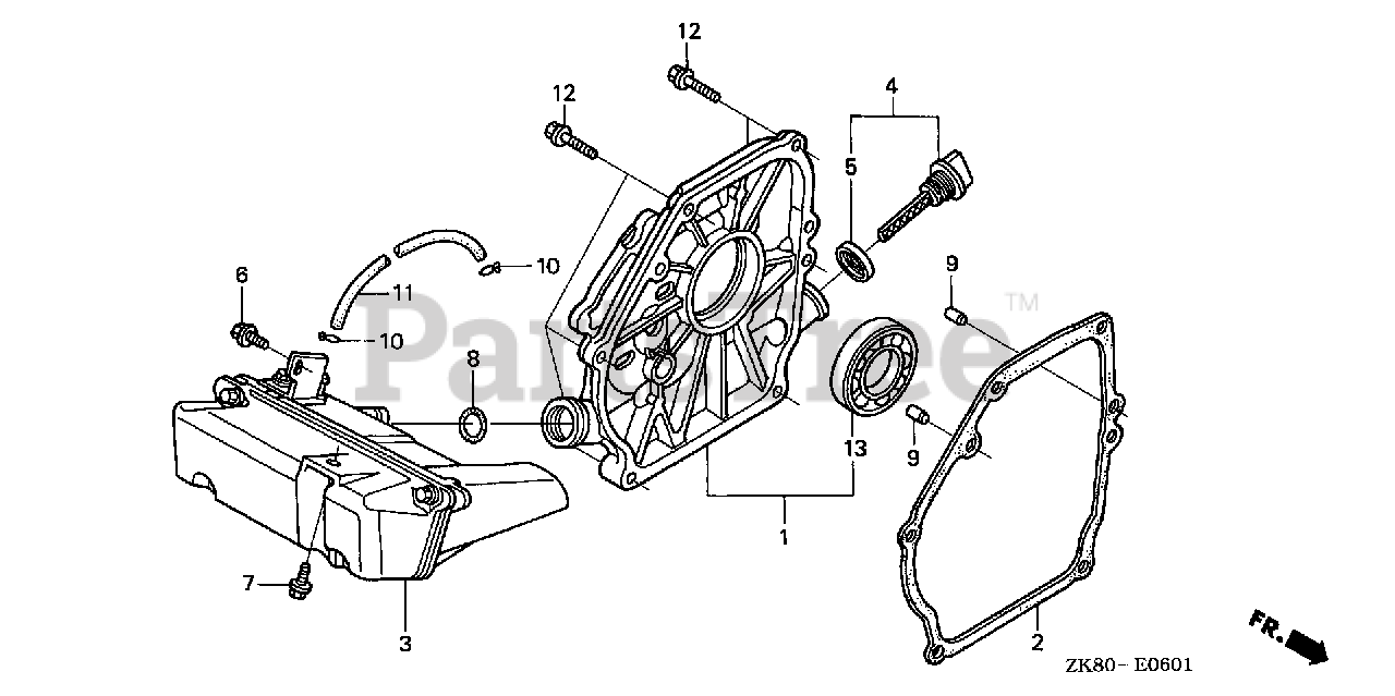 Honda GX160 K1 AR/A (GC02) - Honda Engine, Made in Japan (SN: GC02 ...