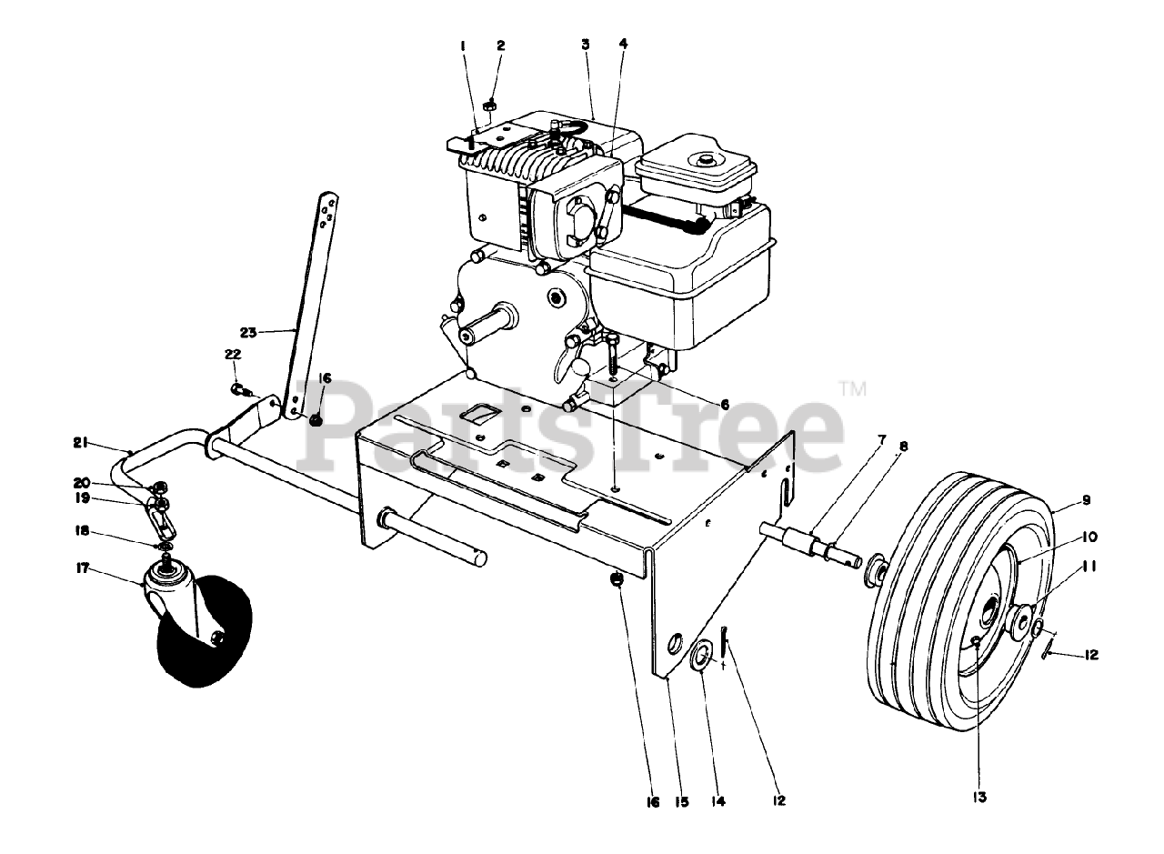 Toro Electric Leaf Blower Parts Diagram