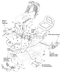 Snapper LT 23420 (2690808) - Snapper LT125 Series 42" Lawn Tractor ...