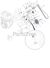 Ariens 938026 (s18) - Ariens 18" Snow Blower, Ariens AX engine (SN ...