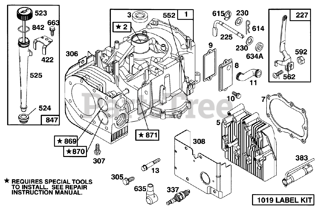 Toro 71140 (10-32 XL) - Toro Lawn Tractor (SN: 039000001 - 039999999 ...