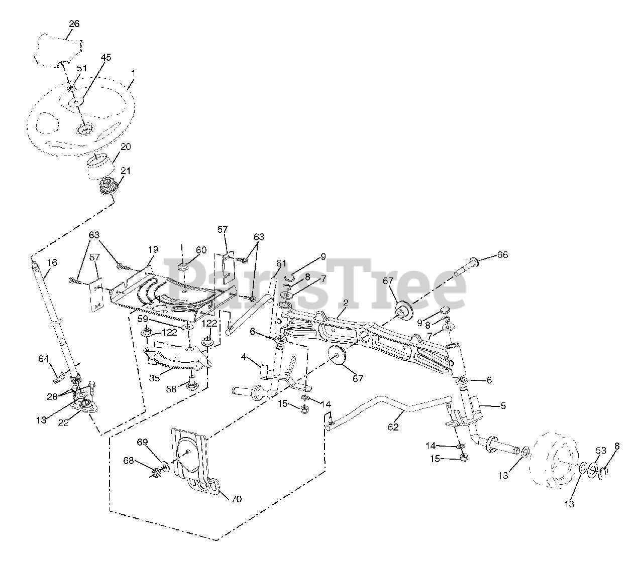 Snapper ST 1842 (2691183-00) - Snapper 42" Lawn Tractor, 18.5hp ...