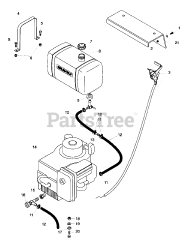 Gravely 988079 - Gravely Pro 150 Walk-Behind Mower Power Unit, 15hp ...