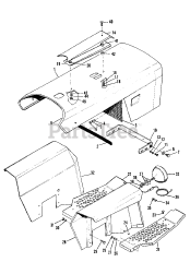 Simplicity 4040 (990705) - Simplicity Power Max Garden Tractor, 16.5hp ...