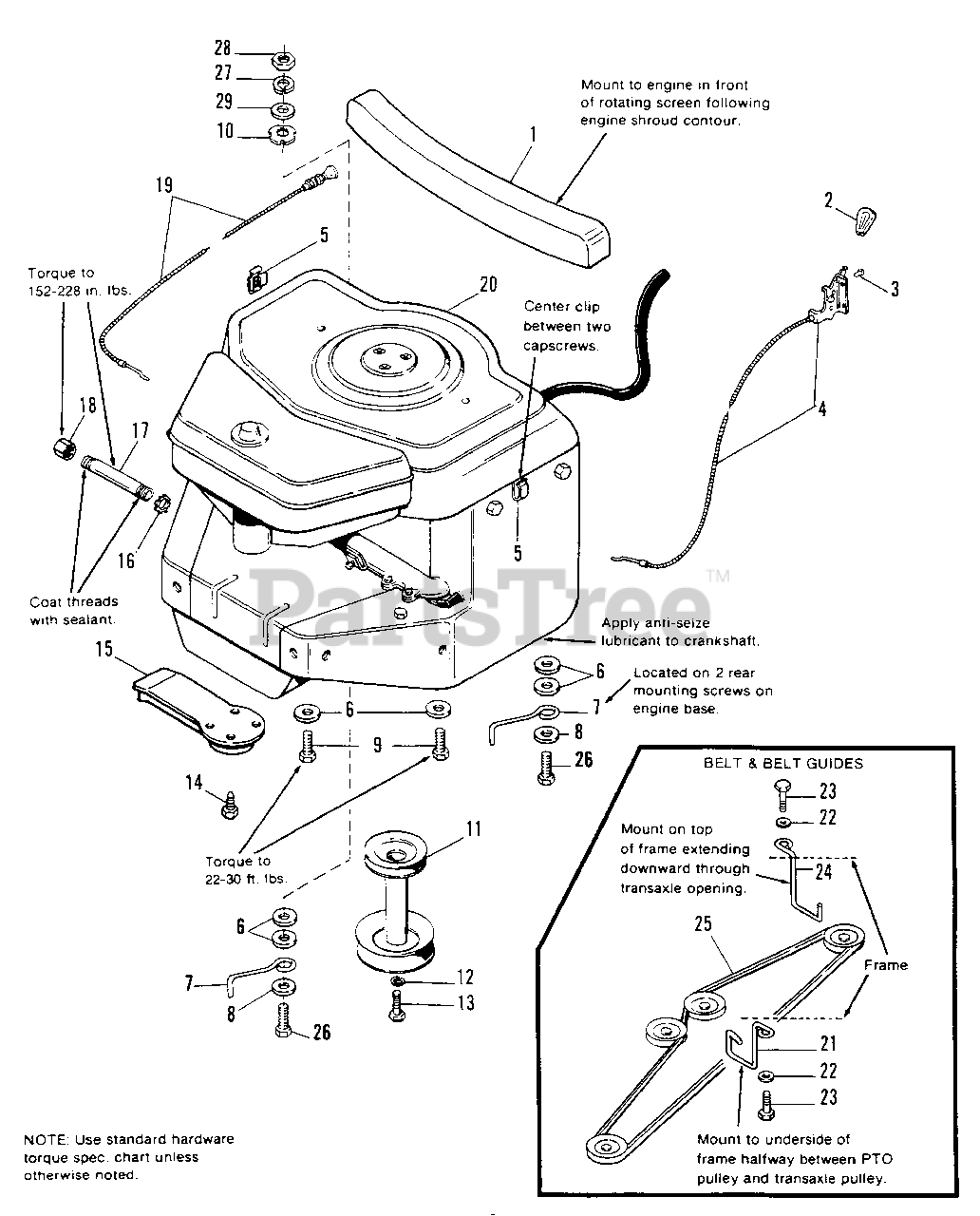 Simplicity 6516 H (1691263) - Simplicity Garden Tractor, 16hp Engine ...