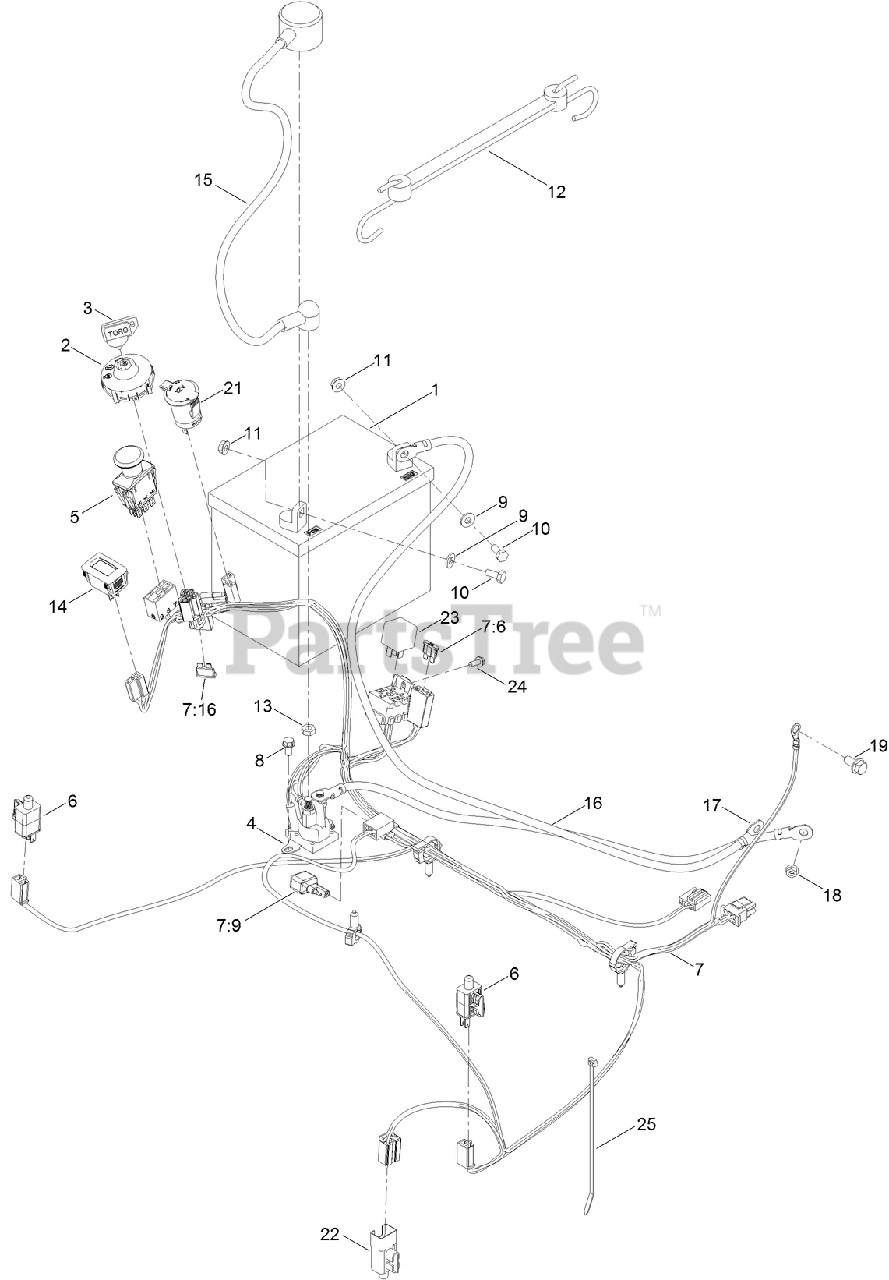 Toro 75211 - Toro 48" TimeCutter HD MyRide Zero-Turn Mower (SN ...